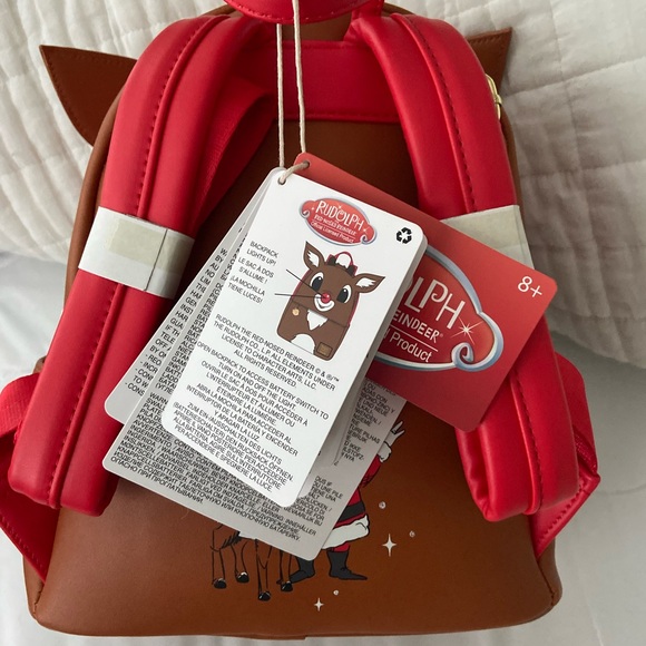 Loungefly | Bags | Loungefly Rudolph The Red Nose Reindeer Mini ...